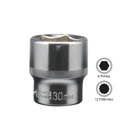 19mm (3/4”) Drive Hex & Bi-Hex Sockets - Durelo